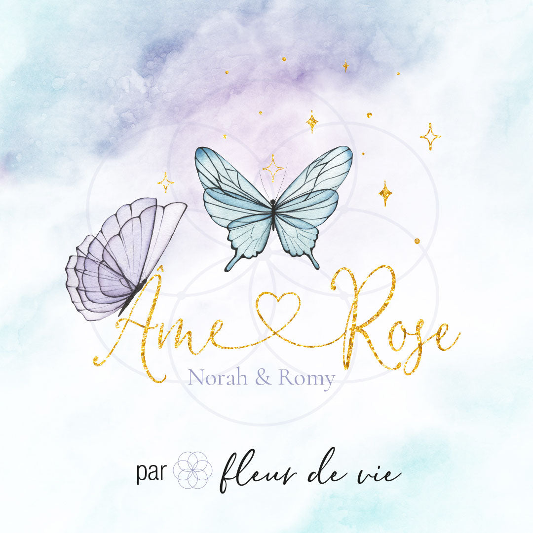 Âme Rose - Soutenir Deuil-Jeunesse – Fleur de vie - Huiles sacrées